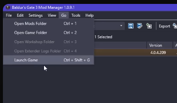 How to use BG3 Mod Manager